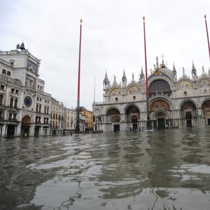 Venice activates flood defence system as sea levels rise | South China ...