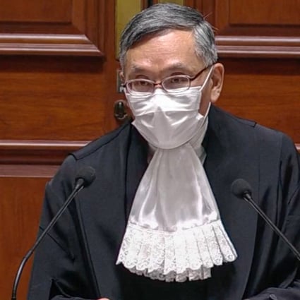 Hong Kong’s new chief justice defends judicial independence in face of ...