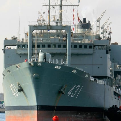 Iran’s biggest navy ship ‘Kharg’ catches fire and sinks in Gulf of Oman ...