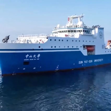China’s biggest research ship to head to South China Sea on maiden ...