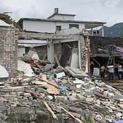 Eight dead in China building site collapse | South China Morning Post