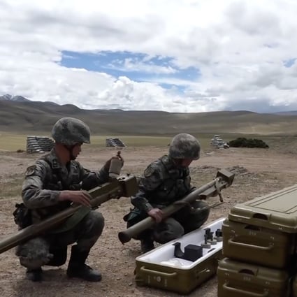 China-India border tension: live-fire drill tests PLA defences at ...