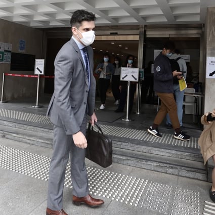 American lawyer jailed for assaulting police officer during Hong Kong ...