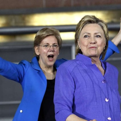 Progressive darling Elizabeth Warren embraces Hillary Clinton, then ...