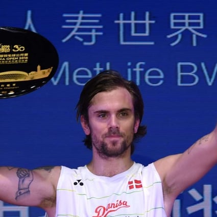 Jan O Jorgensen stuns Olympic badminton champion Chen Long to win China ...