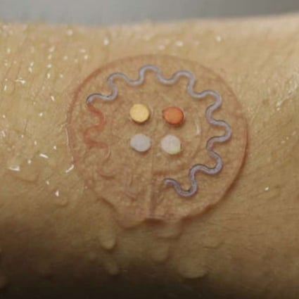 How skin patch can diagnose your health while you sweat | South China ...