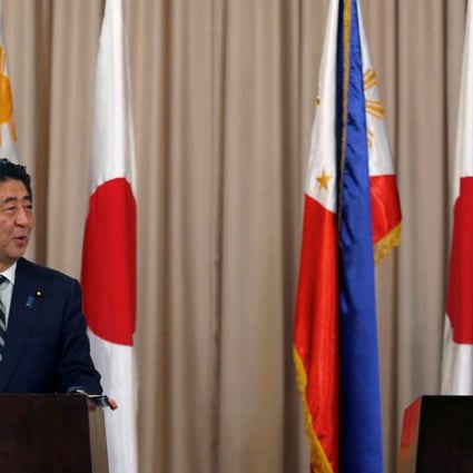 Japan’s Shinzo Abe pledges US$8.7 billion aid package for Philippines ...