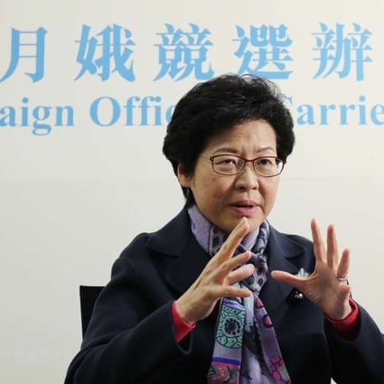 Carrie Lam says she has the ‘courage’ to make tough choices for Hong ...