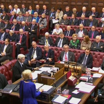 UK Lords defy prime minister for a second time on Brexit | South China ...