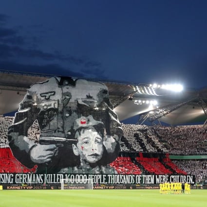 Uefa hits Polish club Legia Warsaw with disciplinary charge over banner ...
