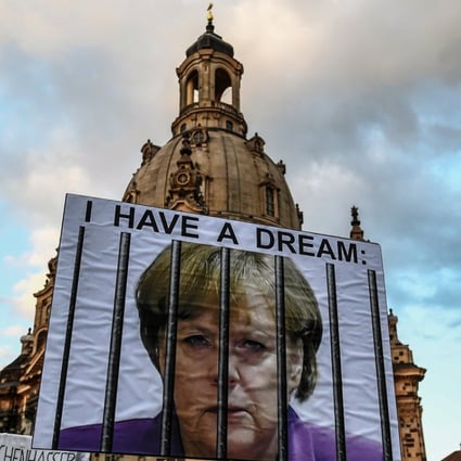 German far-right populists ramp up the rhetoric as Merkel’s party ...