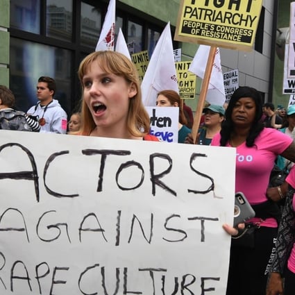 Hundreds join Hollywood #MeToo march against sexual abuse amid string ...