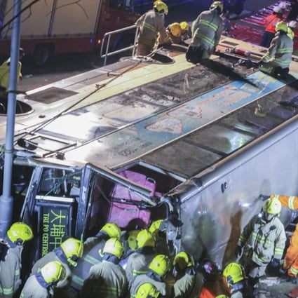 Hong Kong bus passengers furious with driver moments after deadly crash ...
