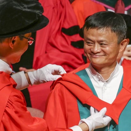 Alibaba founder Jack Ma urges young people to help solve both Hong Kong ...