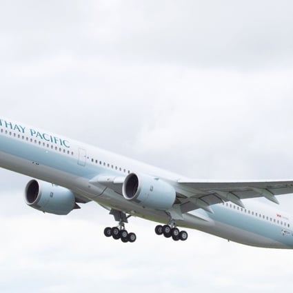 Cathay Pacific’s new, long-range, fuel-efficient Airbus A350-1000 flies ...