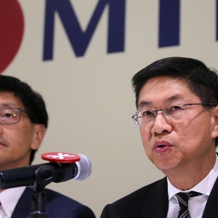 Former MTR projects director Philco Wong quits as president of Hong ...