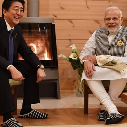 Abe, Modi wear slippers by the fire – then turn up heat on China ...