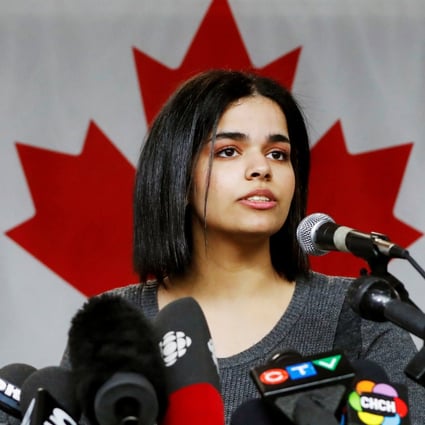 Saudi teen refugee Rahaf Mohammed al-Qunun, now safe in Canada, wants to fight for other women ...