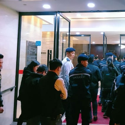 Triad faction leader sought as Hong Kong police investigate string of ...